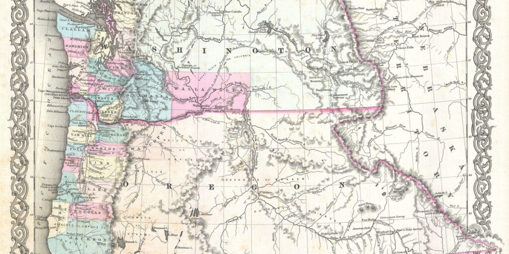 The Complete List of Washington - Idaho Bordering Towns - 33travels