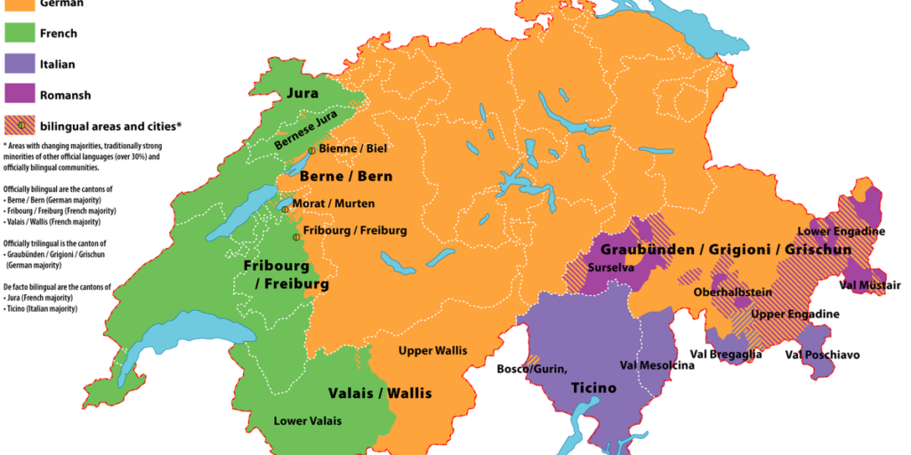 Indigenous Languages in Switzerland: The Complete List - 33travels