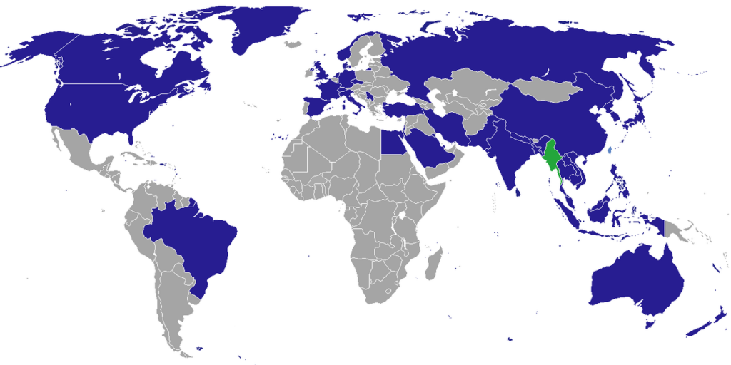 List of Countries That Border Myanmar - 33travels