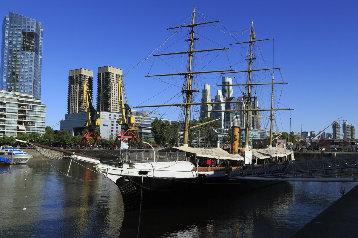 Buque Museo Corbeta ARA Uruguay in Buenos Aires, Argentina - Museum ...