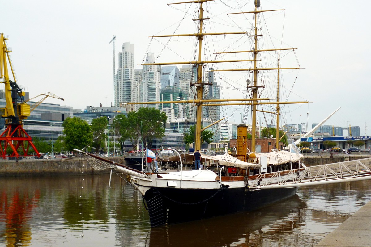 Buque Museo Corbeta ARA Uruguay in Buenos Aires, Argentina - Museum ...