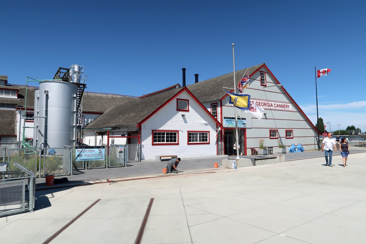 Gulf of Georgia Cannery National Historic Site in Vancouver, Canada ...