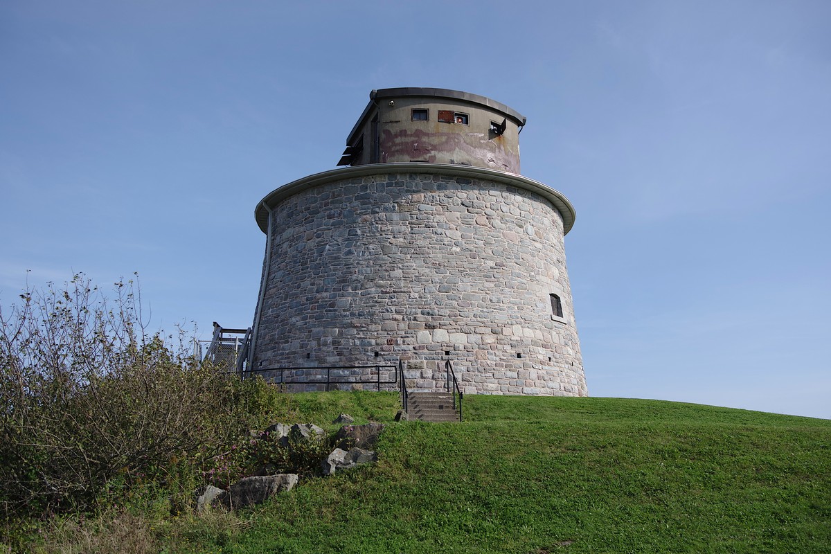 Carleton Martello Tower National Historic Site in Saint John, Canada ...
