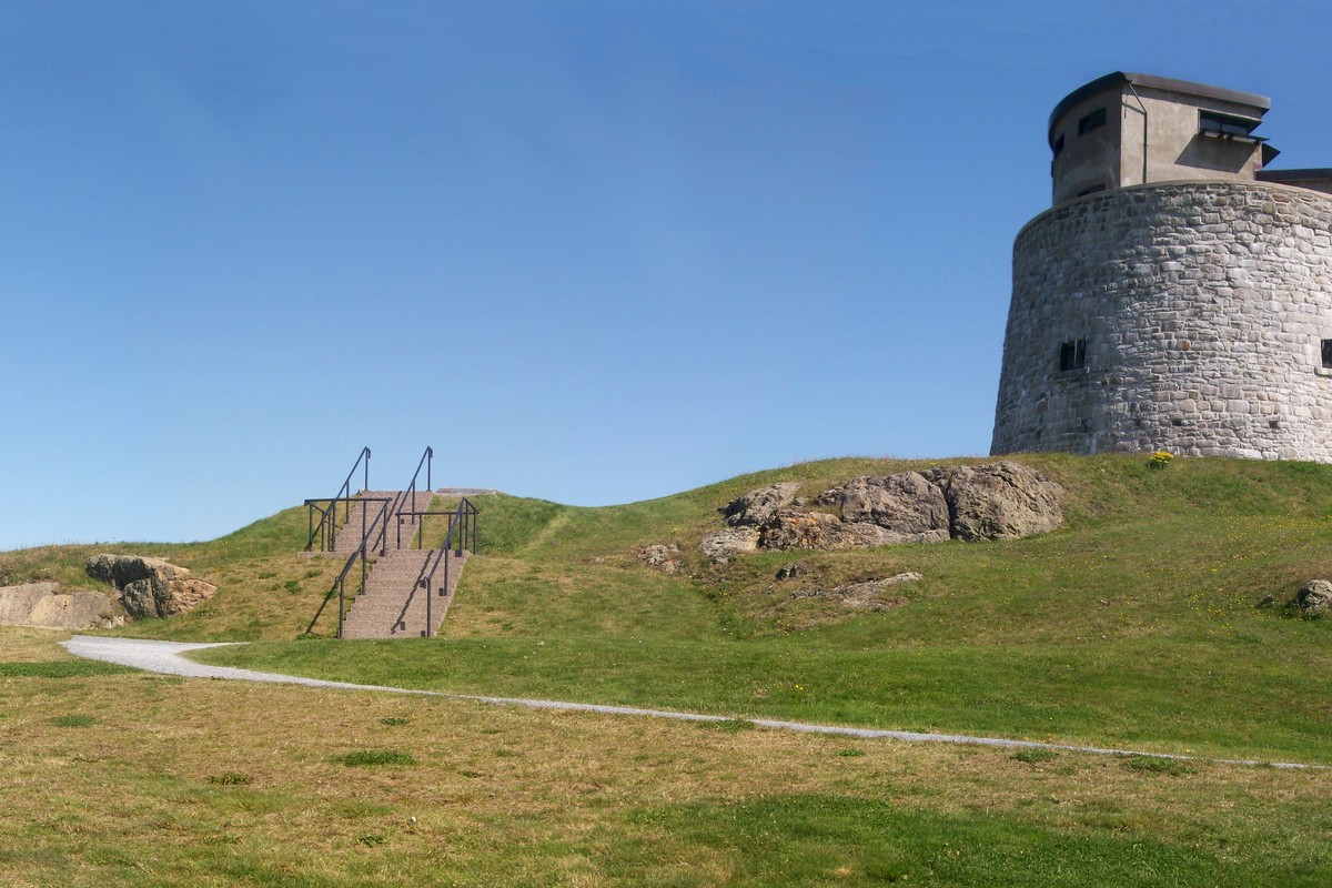 Carleton Martello Tower National Historic Site in Saint John, Canada ...