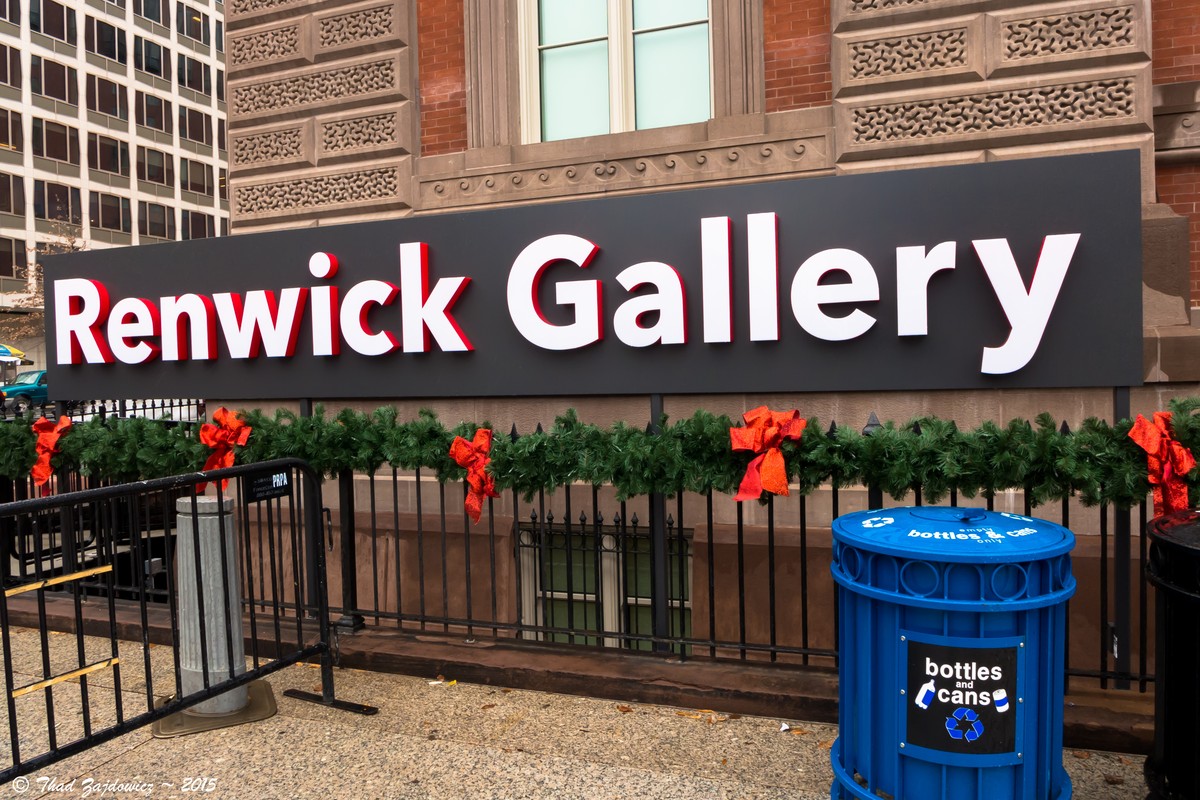 Renwick Gallery of the Smithsonian American Art Museum in Alexandria ...