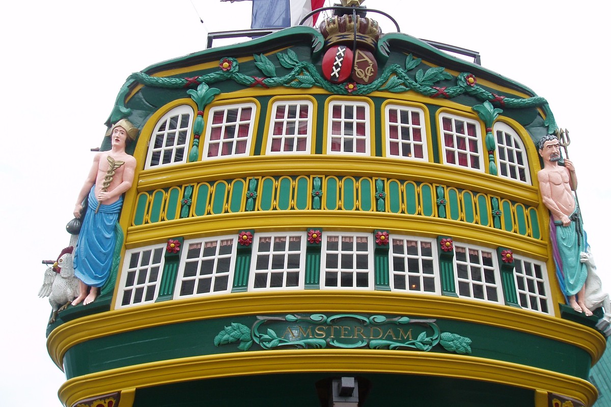 VOC Ship 'Amsterdam' Replica in Amsterdam, Netherlands - Museum ...